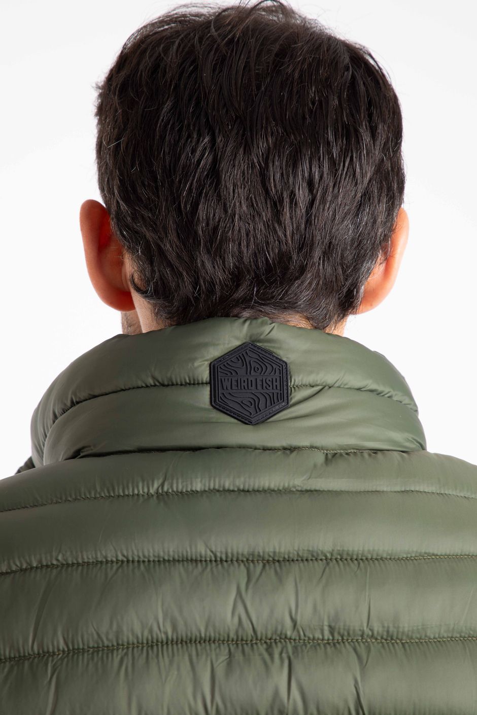 Langtree Lightweight Showerproof Padded Gilet Deep Lichen Green | Weird ...