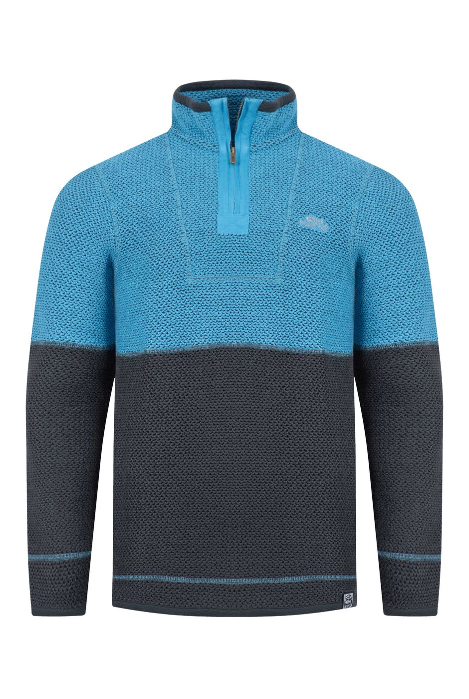 Kielder 1/4 Zip Limited Edition Macaroni Pacific Blue | Weird Fish
