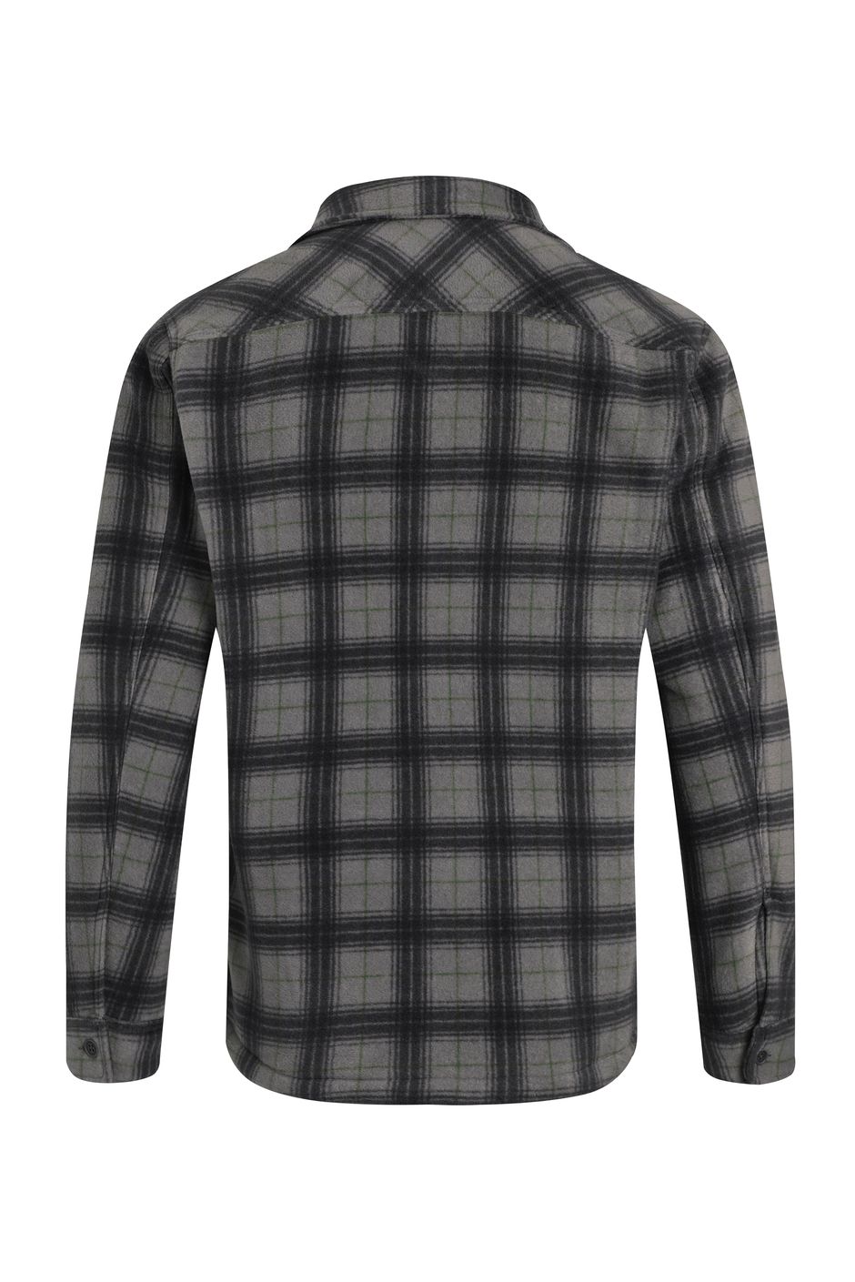 Tyburn Check Fleece Shacket Cement | Weird Fish