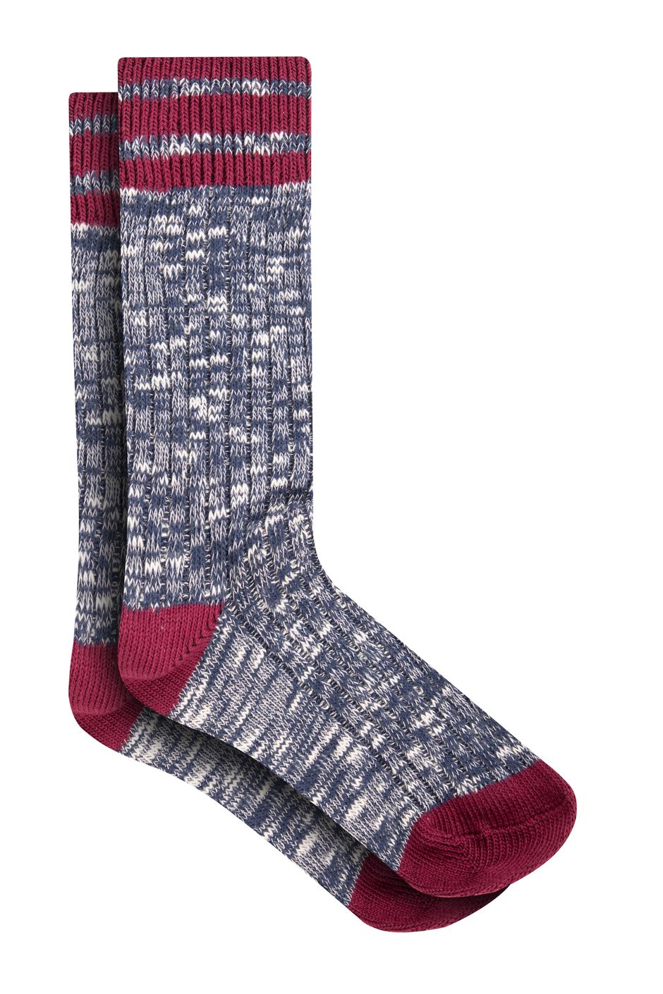 Dilki Striped Boot Sock 3pk Beet | Weird Fish