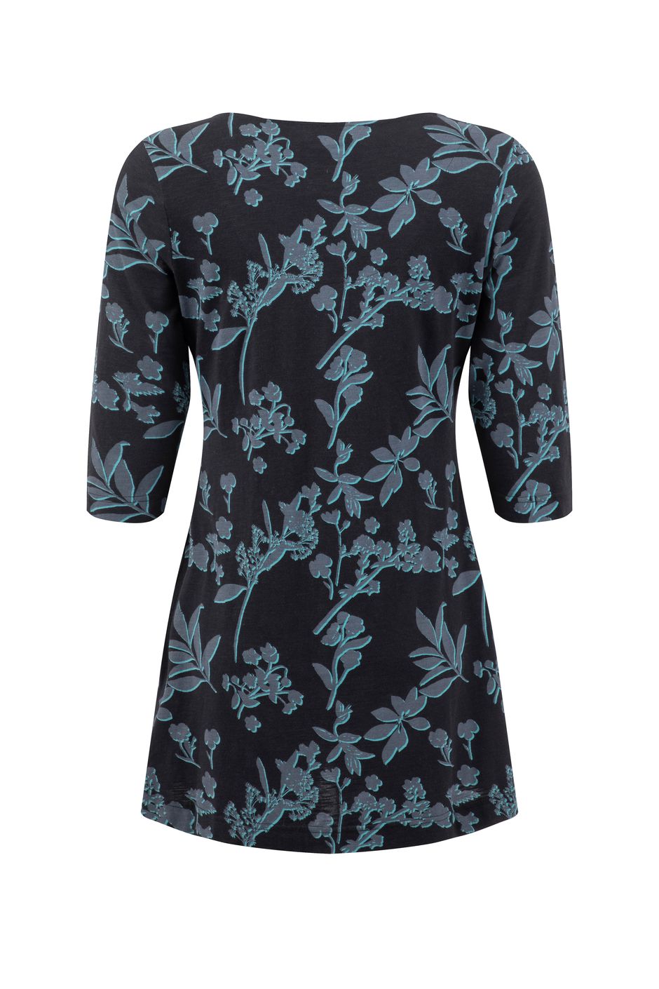 Arielle Printed Jersey 3/4 Sleeve Tunic Spring Lake | Weird Fish