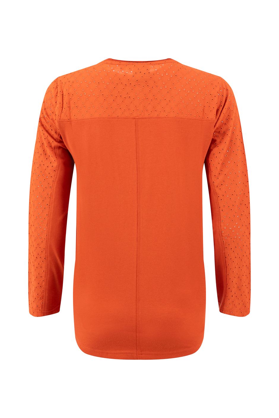 Topia Organic Cotton Long Sleeve Outfitter Top Rust Leaves | Weird Fish