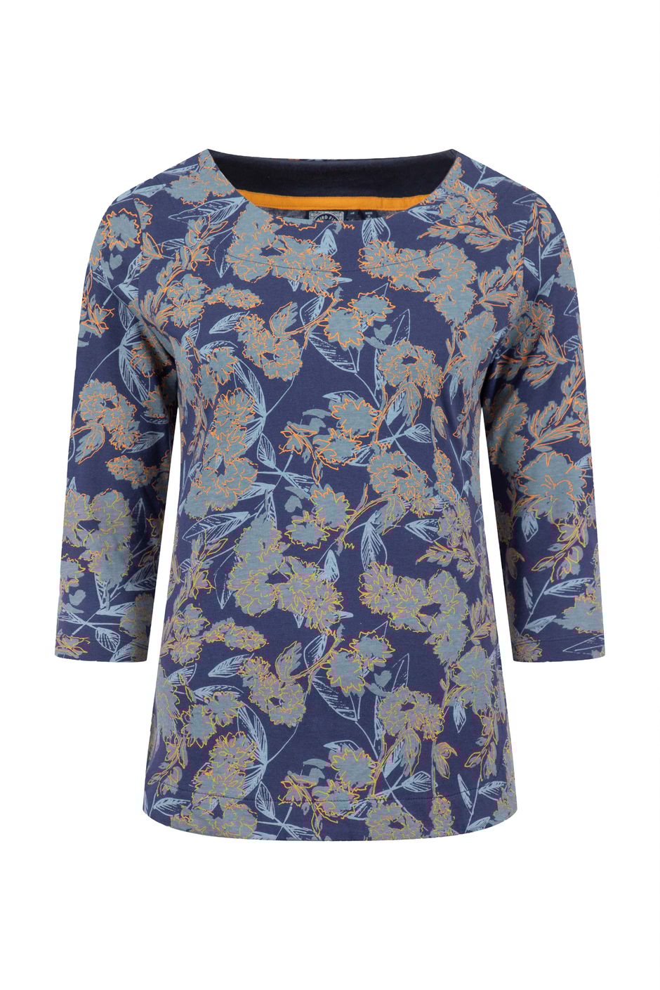 Pinto Printed Jersey T-Shirt Moonlight Blue | Weird Fish