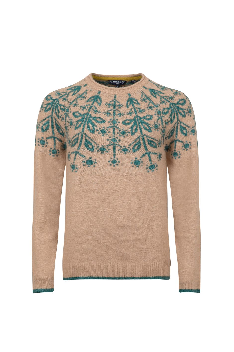 Miska Fair Isle Jumper Sand Dune | Weird Fish