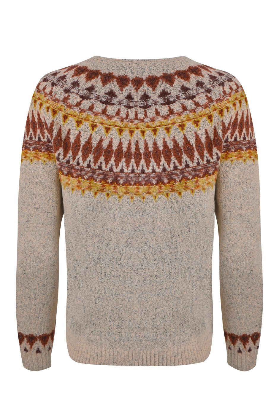 Hatty Fair Isle Cardigan Chalk | Weird Fish