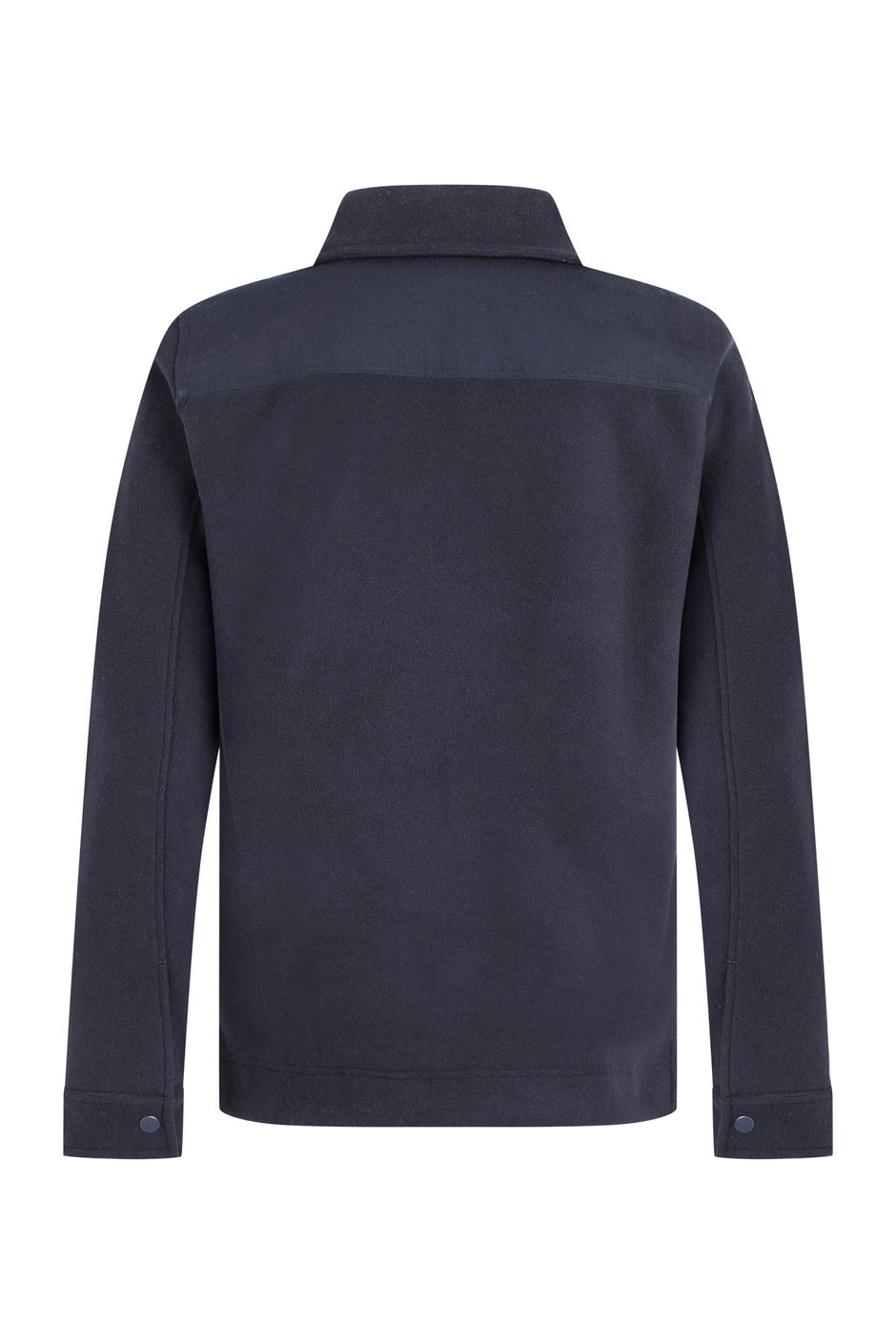 Boyd Plain Polar Fleece Shirt Navy | Weird Fish