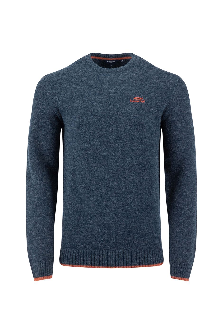 Gorleston Crew Neck Jumper Navy | Weird Fish