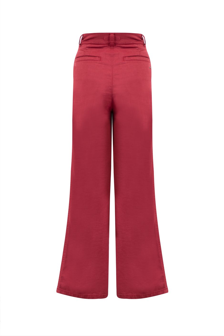 Farida Wide Leg Trouser Garnet | Weird Fish