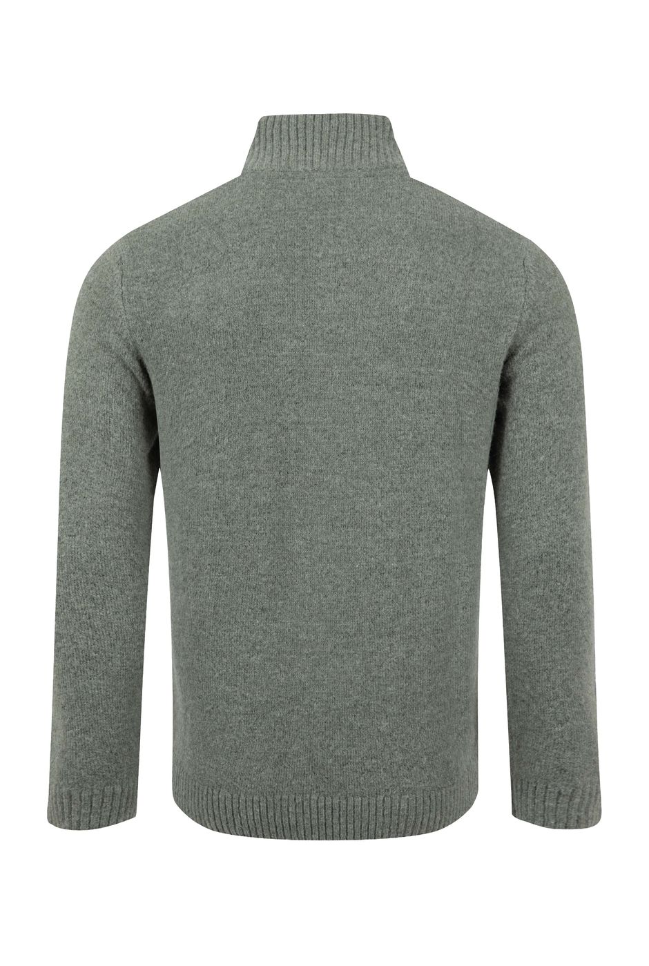 Altwood 1/4 Zip Jumper Storm Grey | Weird Fish