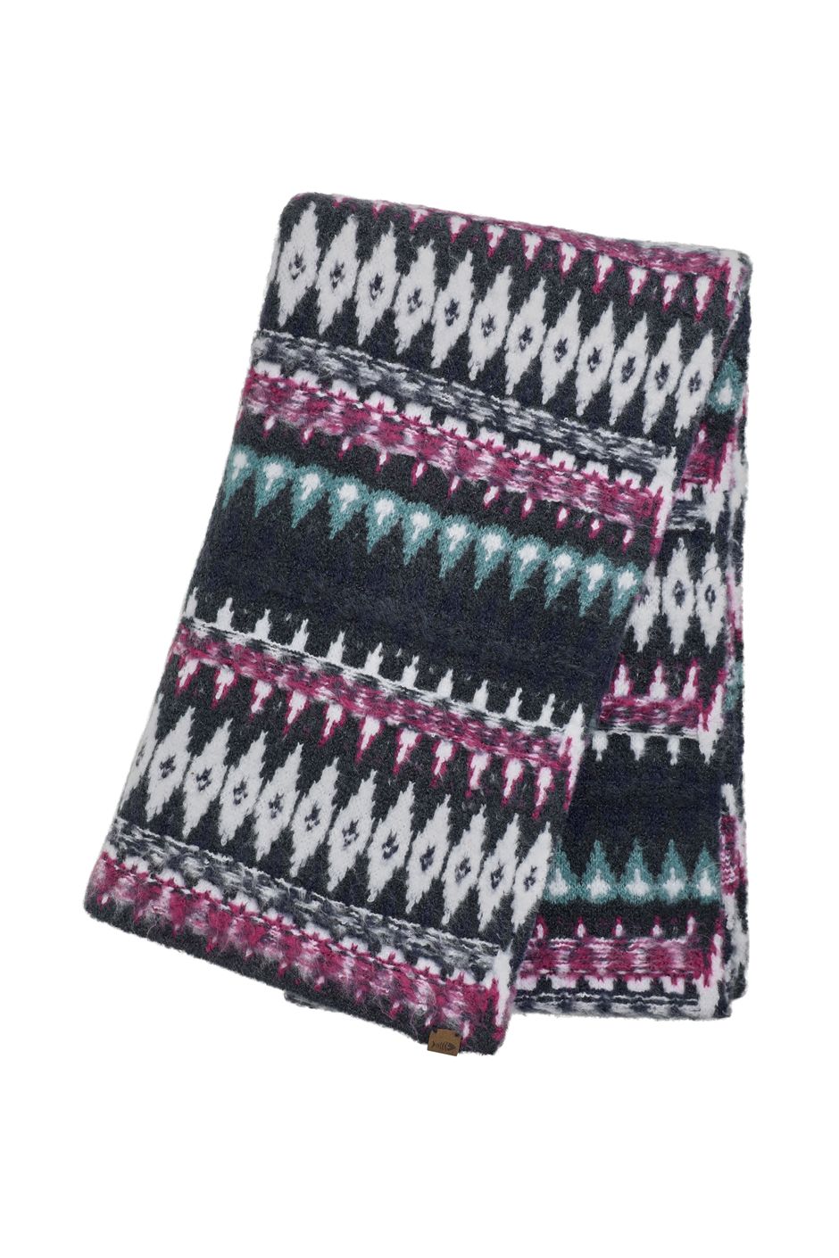 Heathfield Fair Isle Scarf Navy | Weird Fish