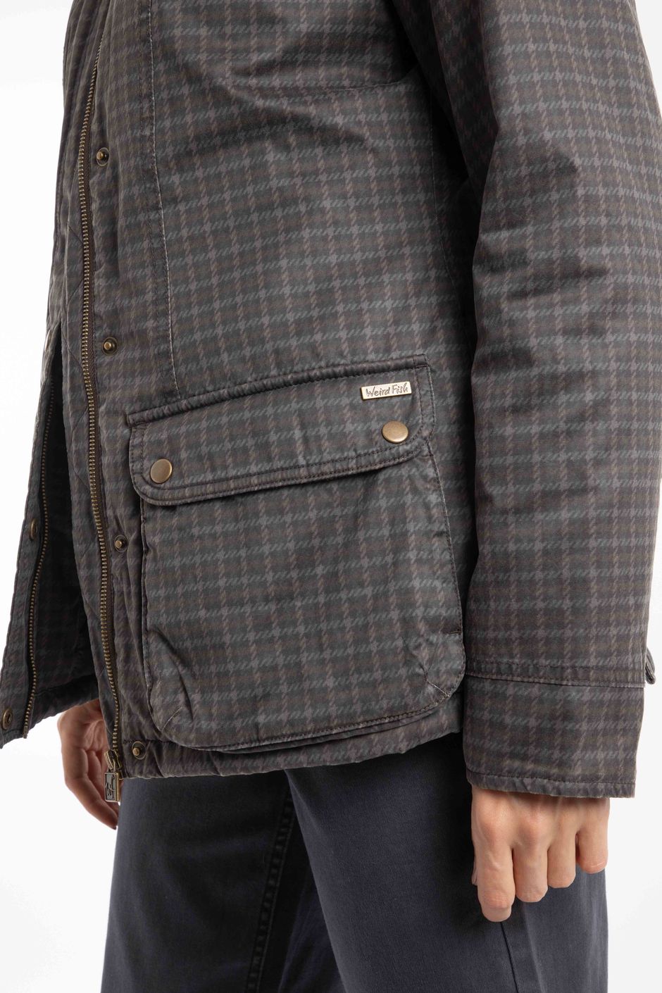 Osanna Printed Wadded Country Jacket Antique Tan | Weird Fish