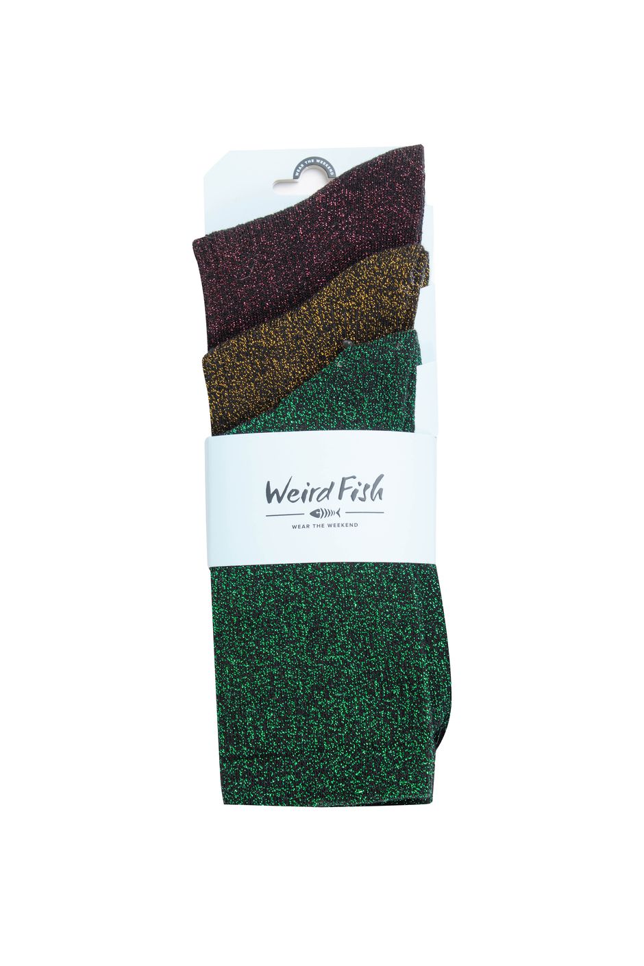 Electra Sparkle Ribbed Socks 3pk Multi | Weird Fish