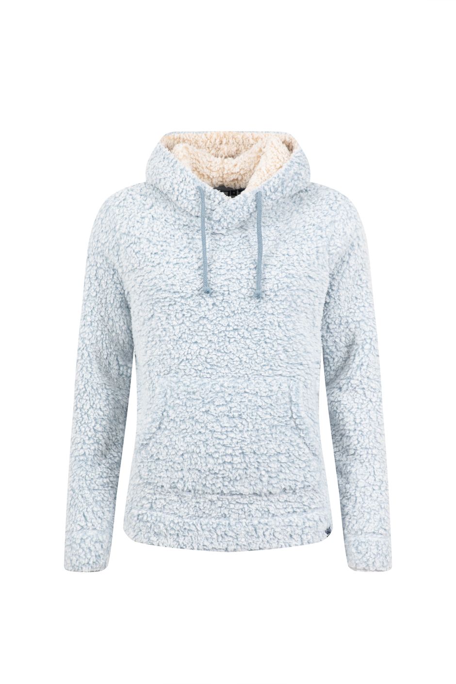 Yara Cosy Fleece Hoodie Powder Blue | Weird Fish