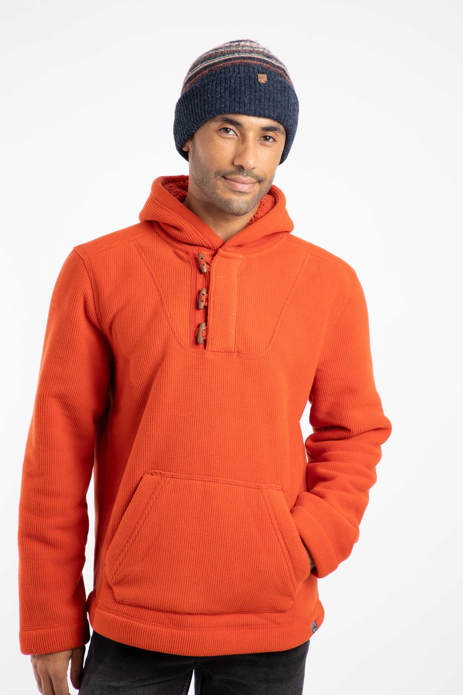 Rodi Fine Fair Isle Beanie Midnight | Weird Fish