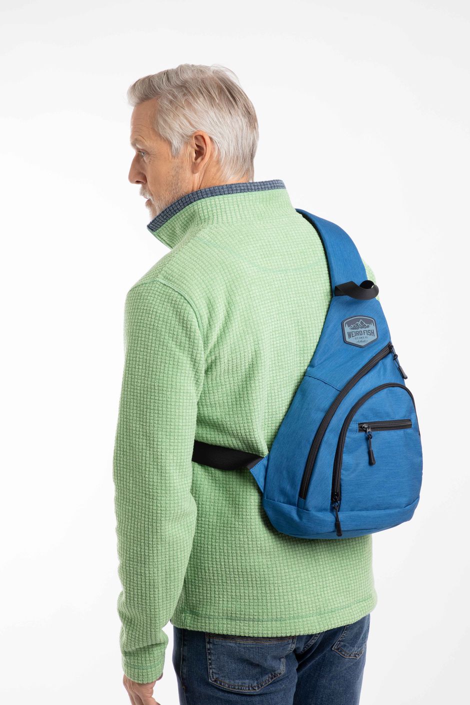 Hedland Mono Strap Bag Mazarine Blue | Weird Fish