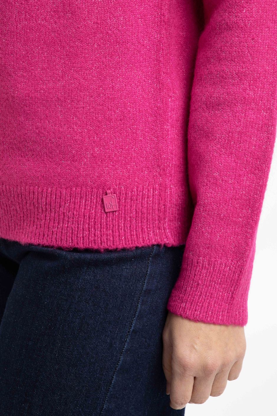 Sinatra Patterned Knit Jumper Gerbera | Weird Fish