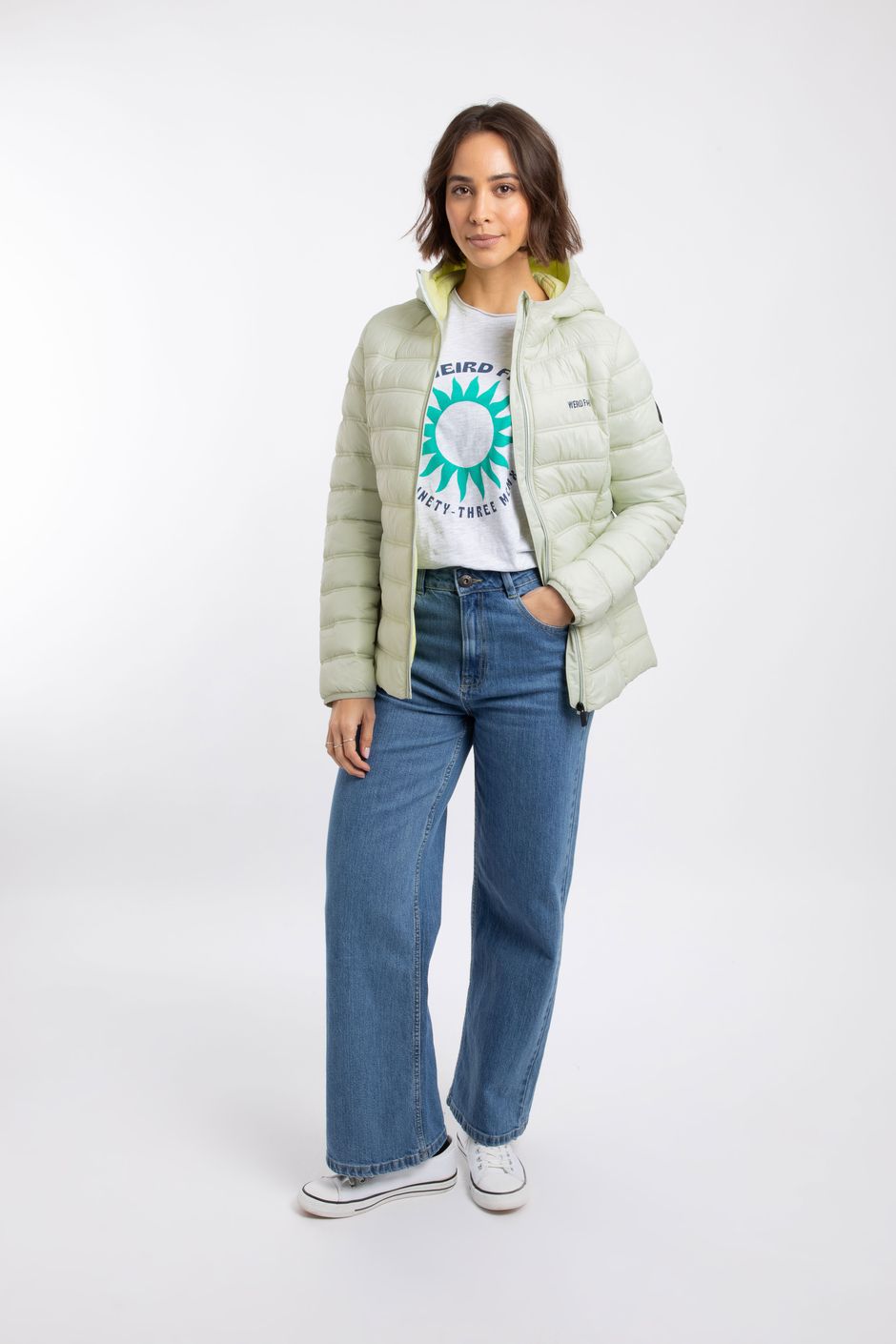 Eshka Lightweight Padded Jacket Bermuda | Weird Fish