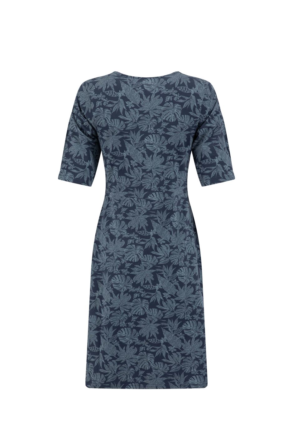 Cassandra Jersey Swing Dress Blue Mirage | Weird Fish