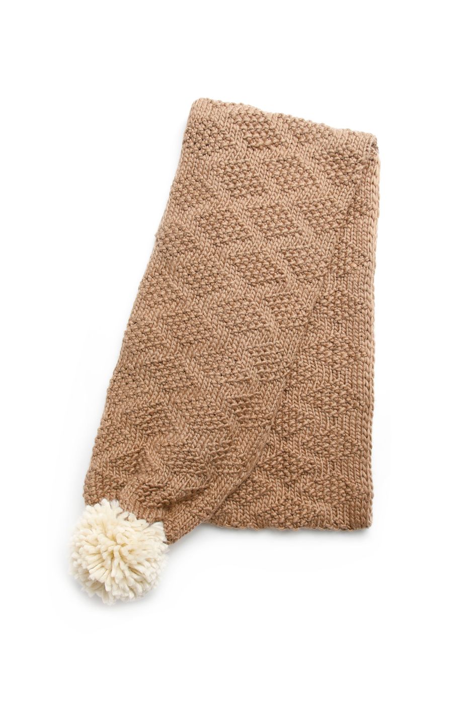 Luana Eco Texture Stitch Scarf Bronze | Weird Fish