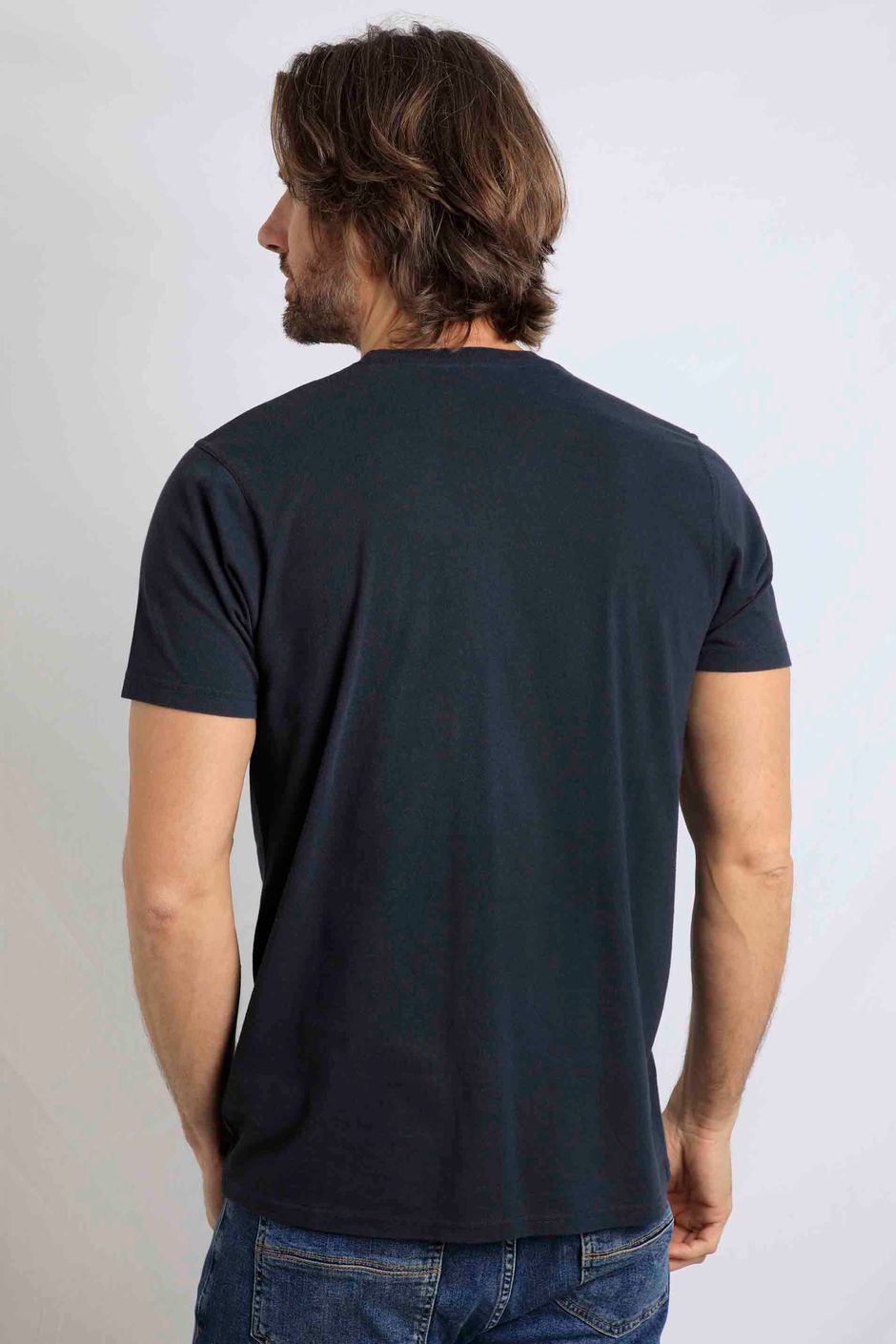 Six Pack Artist T-Shirt Navy | Weird Fish