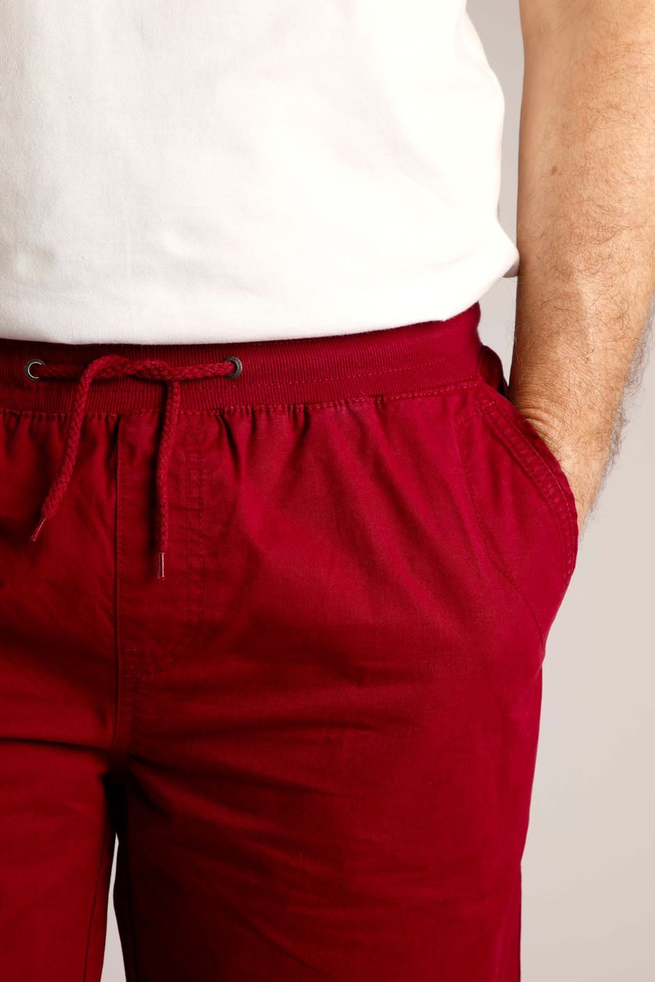 Murrisk Relaxed Casual Shorts Garnet | Weird Fish