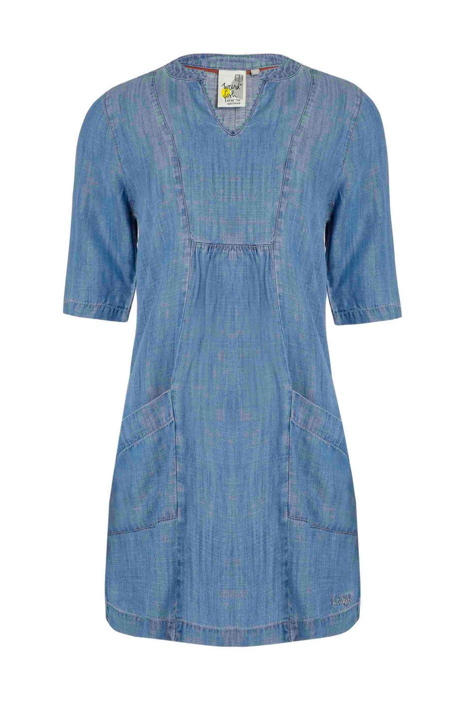 Moa Tencel Tunic Denim | Weird Fish