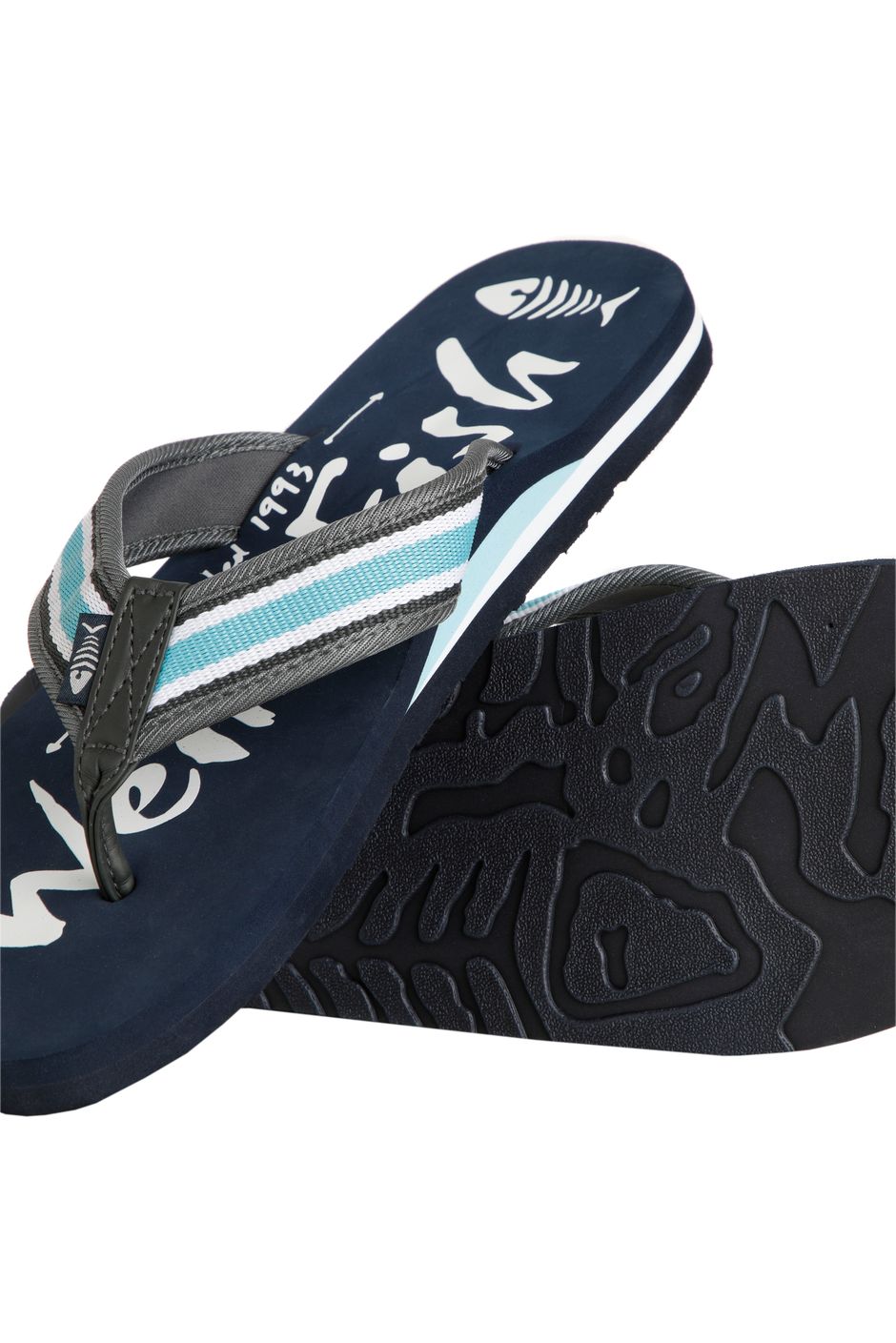 Waterford-Flip-Flops-Navy-19136 | Weird Fish