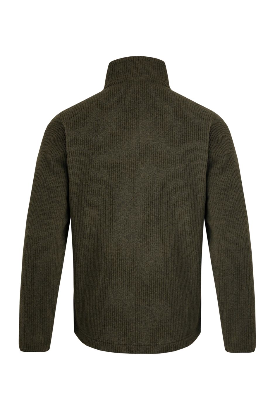 Newport Eco 1/4 Zip Rib Fleece Duck Green | Weird Fish