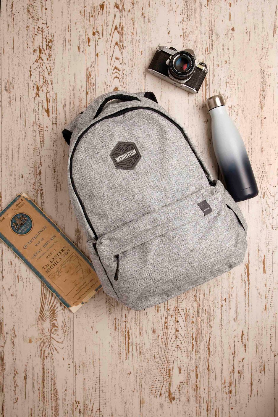 Nevis Backpack Grey | Weird Fish